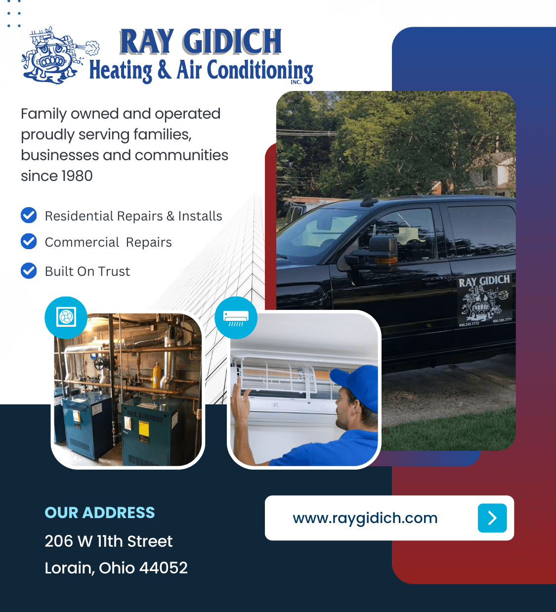 Ray Gidich Heating & Air Conditioning Inc